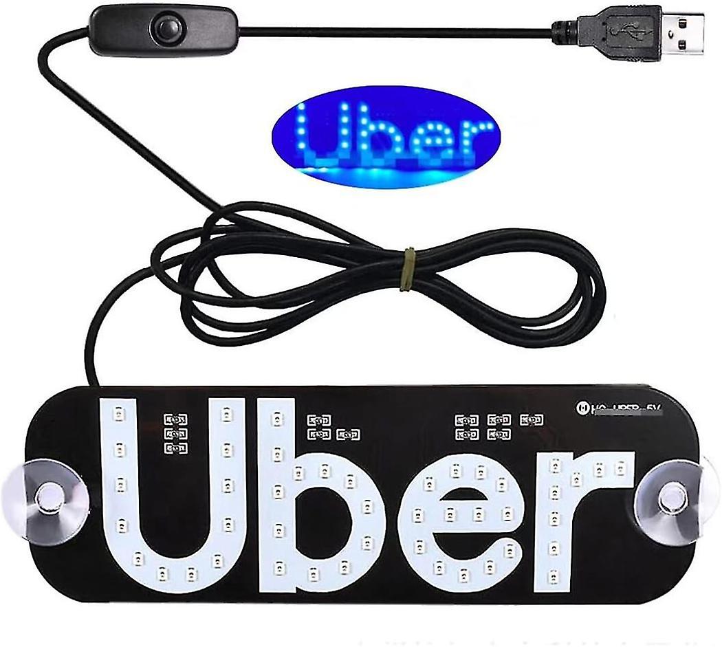 Led Light Signs For Car, Bumper Stickers Taxi Sign Light Windshield ...