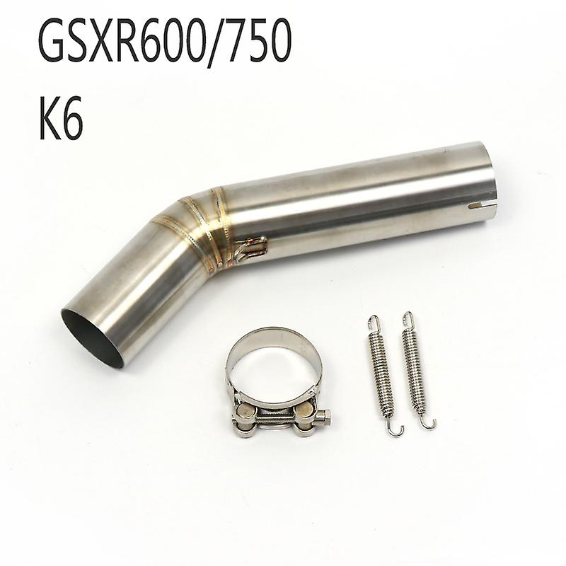 Motorcycle Exhaust Pipe Adapter Middle Link Pipe Connect Slip-on ...
