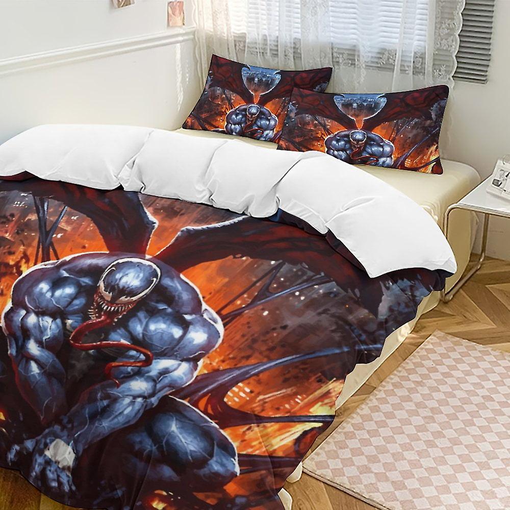 Venom Bedding Sets Duvet Cover Comforter Set Soft Bedroom Bed Decor ...