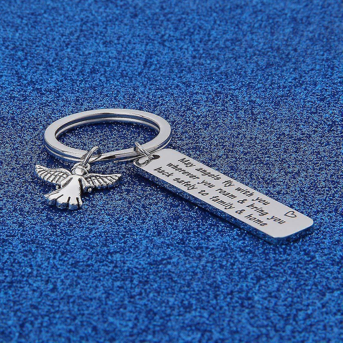 Driver Safe Gifts Keychain Guardian Angel New Driver Driving License ...