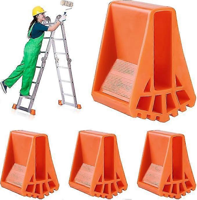 Ladder Feet Covers 4 Pieces, Non-Slip Ladder Feet, Replacement Ladder ...