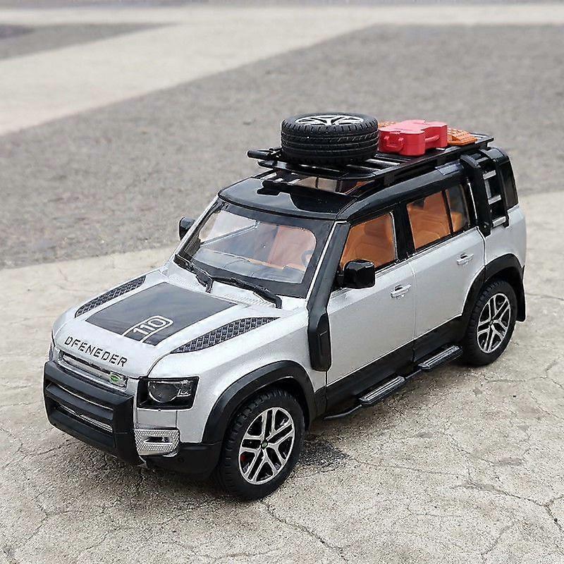 1/24 Range Rover Defender Alloy Car Model Diecast Metal Toy Off-road ...