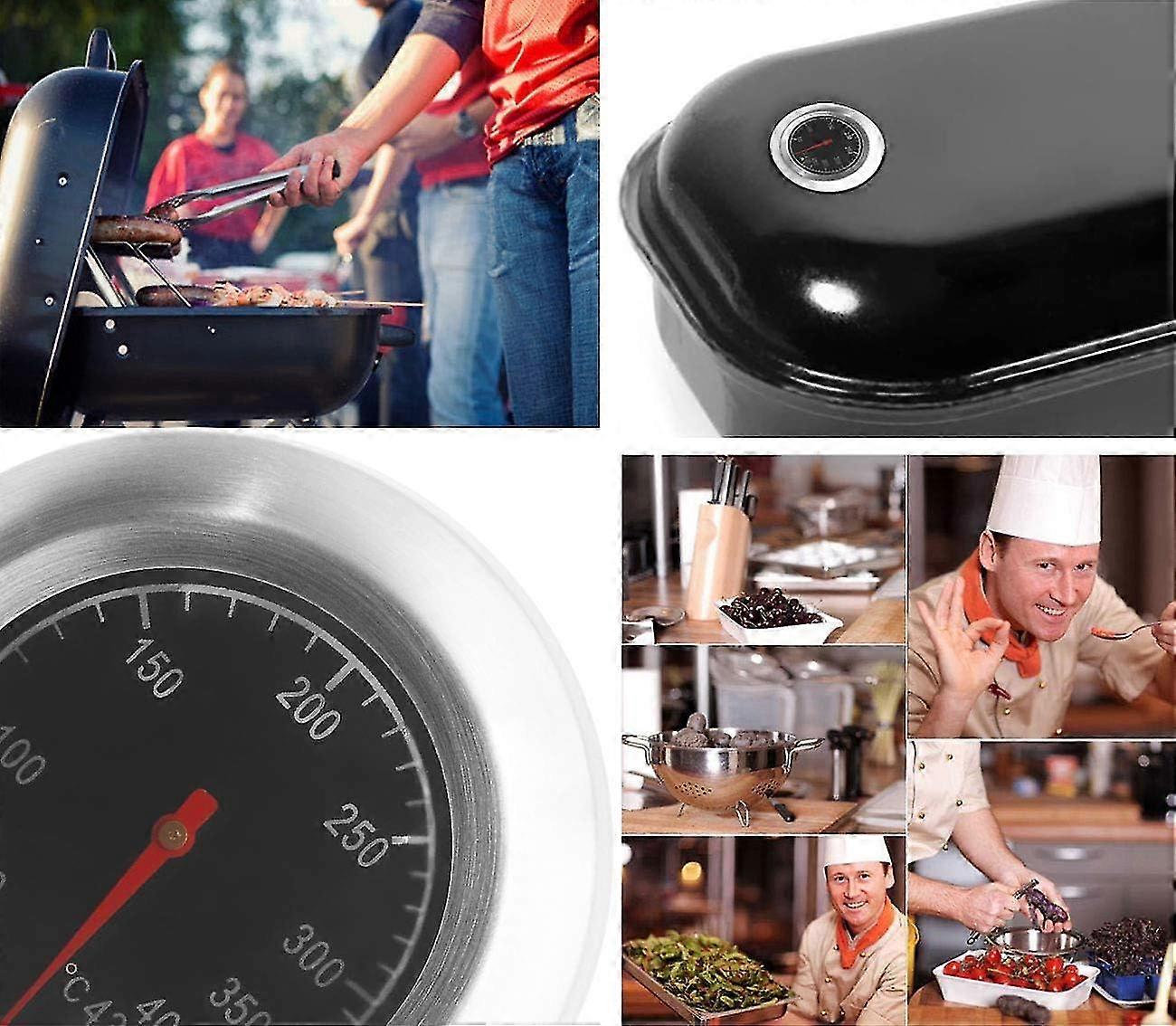 Analog Cooking Thermometer Temperature Resistant, For Barbecue, Smoker ...