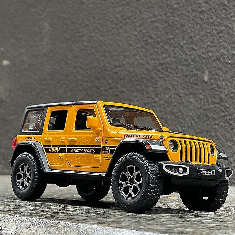 1:22 Jeeps Wrangler Rubicon Alloy Diecasts & Toy Vehicles Metal Toy Car ...