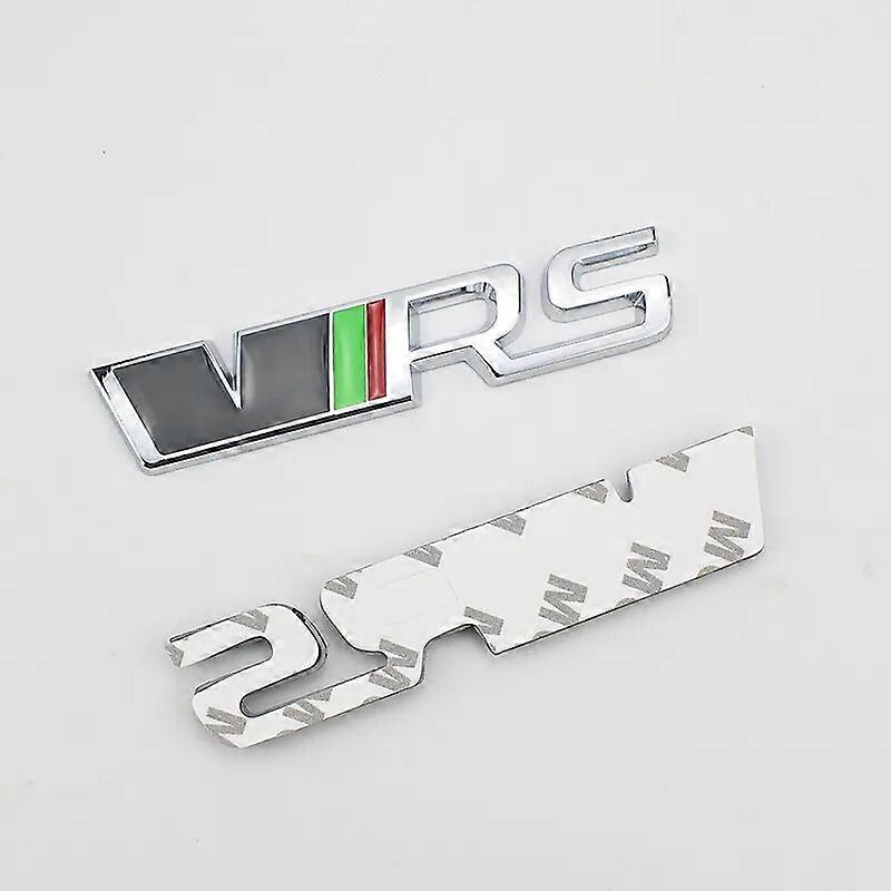 3d Metal VRS Logo Car Front Grill Emblem Badge Trunk Stiker For Skoda ...
