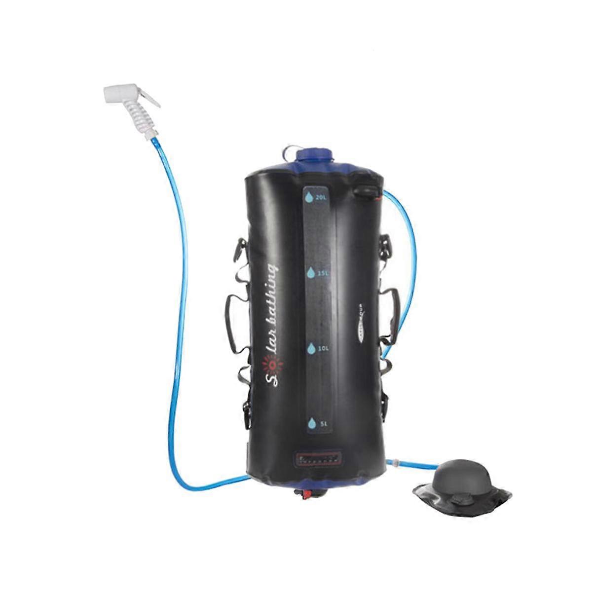 20L Water Bashing Bags Outdoor Hiking Camping Solar Shower Bag Foot ...