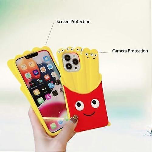3D Cute French Fries Case for iPhone 13 Pro Max | Fruugo UK