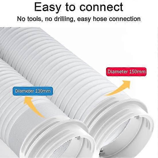 AC Hose Adapter Portable Air Conditioner Exhaust Hose Coupler Easy to ...