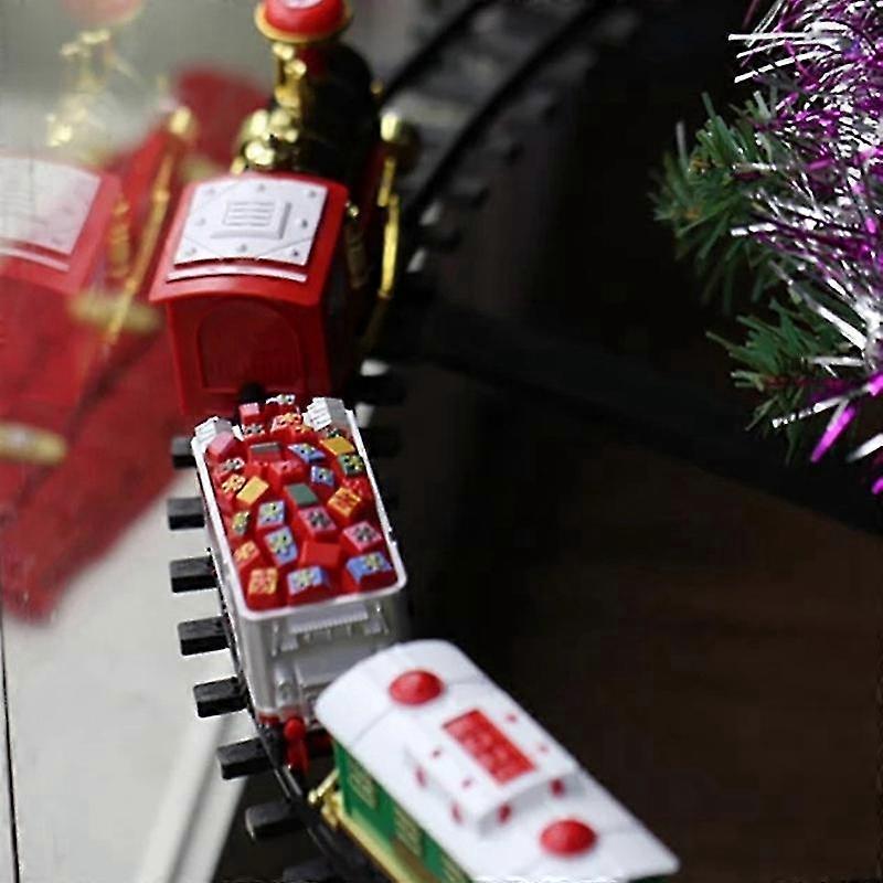 Christmas Train Electric Toys Christmas Tree Decoration Train Track ...