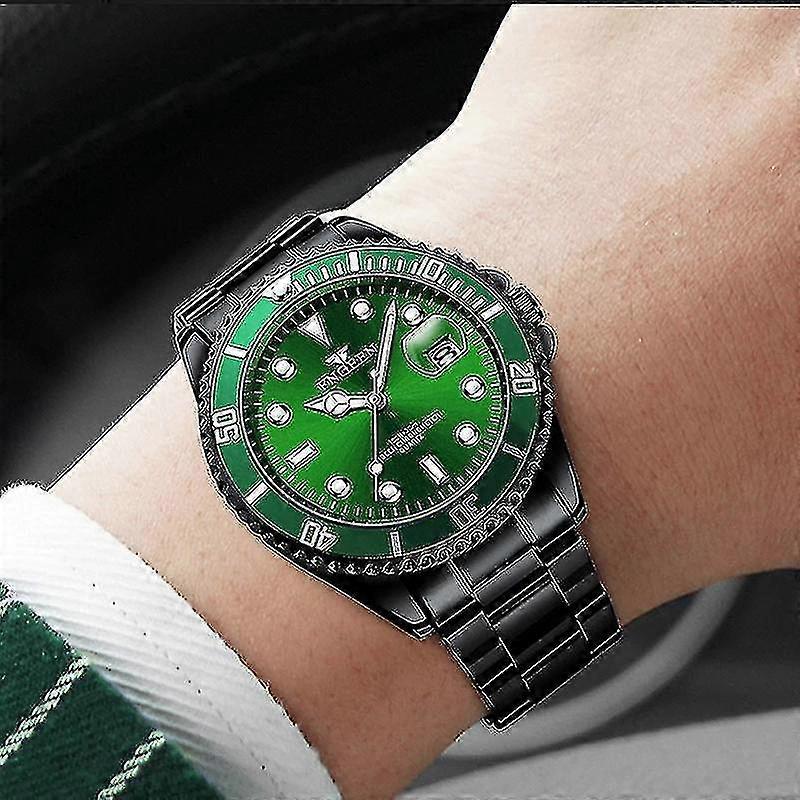 2023 New Men Watches Men's Stainless Steel Waterproof Fashion Quartz ...