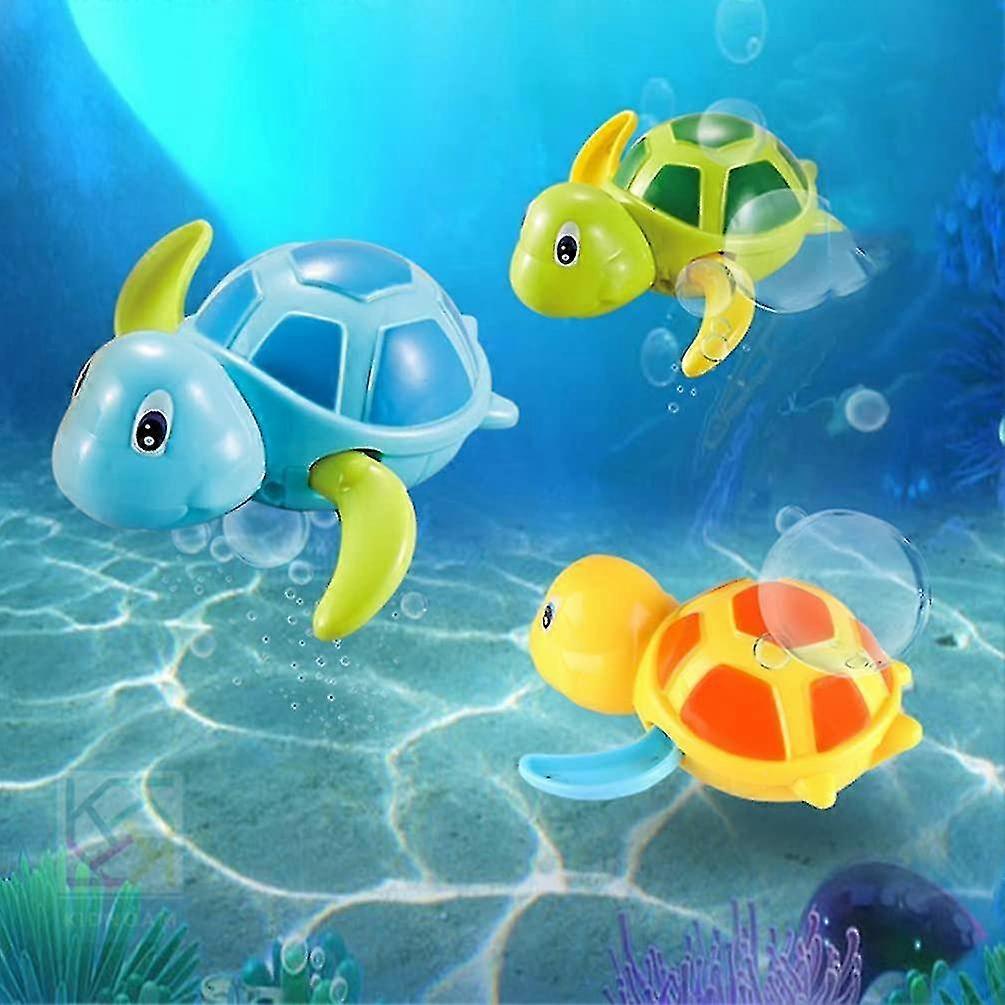 Wind Up Turtle Toys Turtle Baby Bath Toys Animal Water Toy For Kids ...