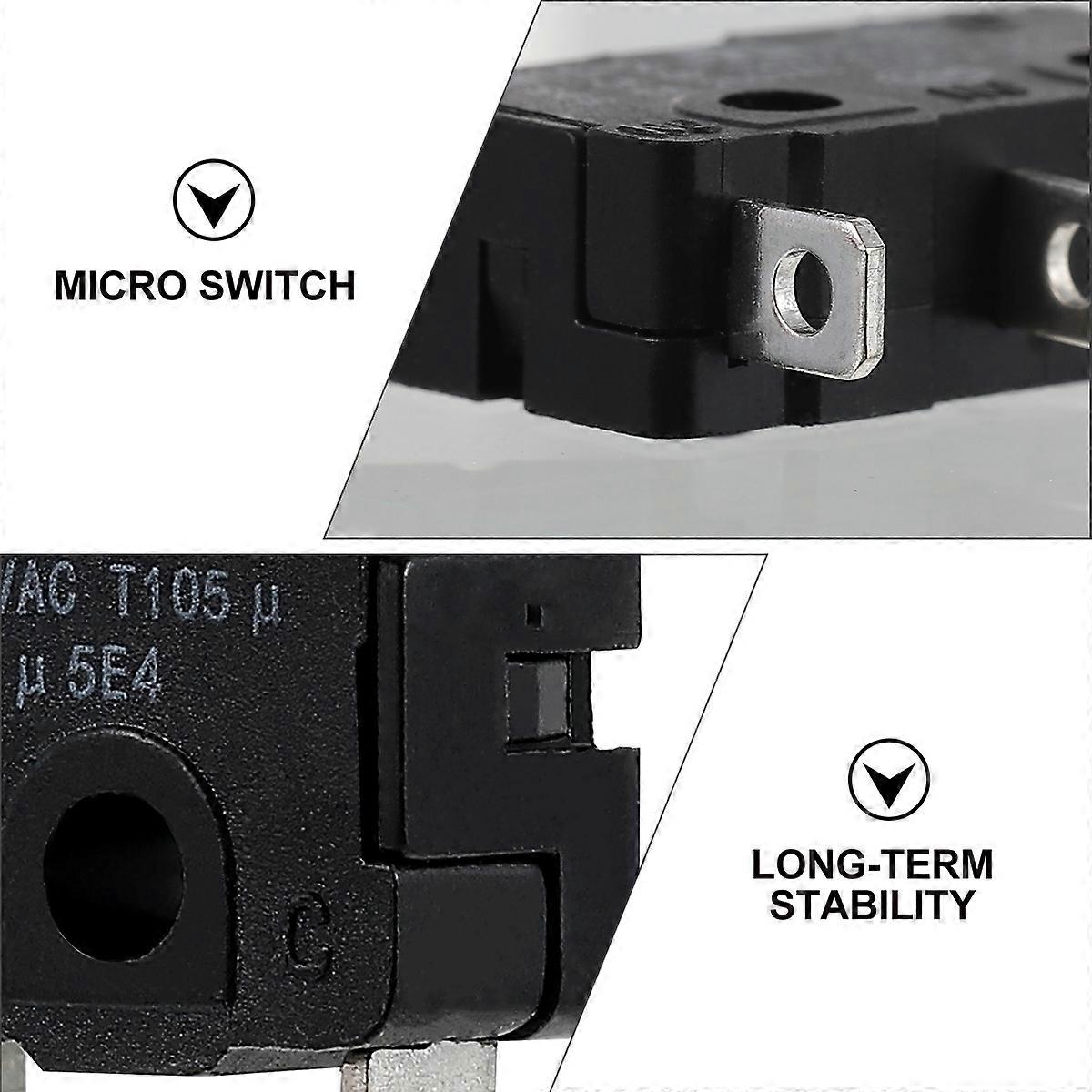10 Pcs Limit Switches Micro Limit Switch Momentary Snap Action Micro ...