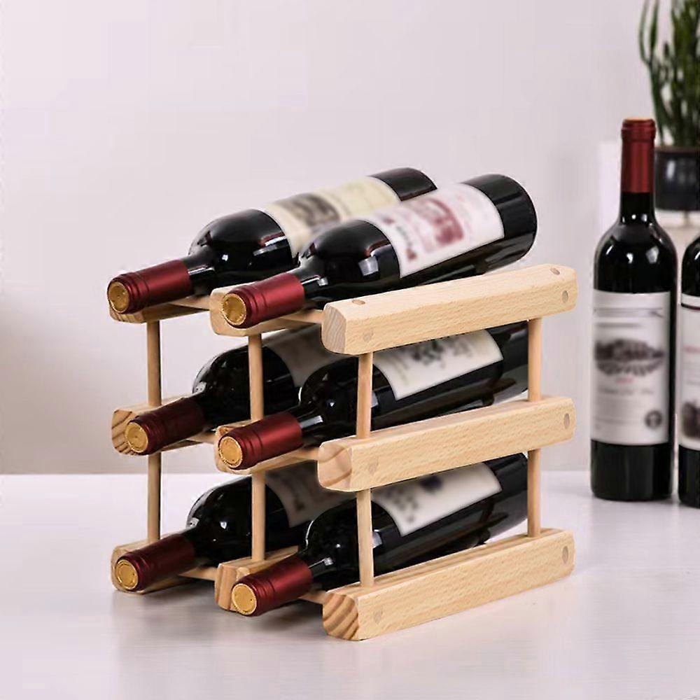 Wooden Wine Rack Stackable Modular Wine Storage Racks DIY Assembly Wine ...