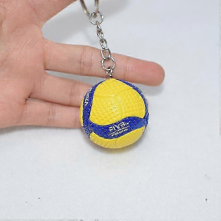 dd-Mikasa Volleyball Keychain 3.8cm Hard Pvc Pendant | Fruugo UK