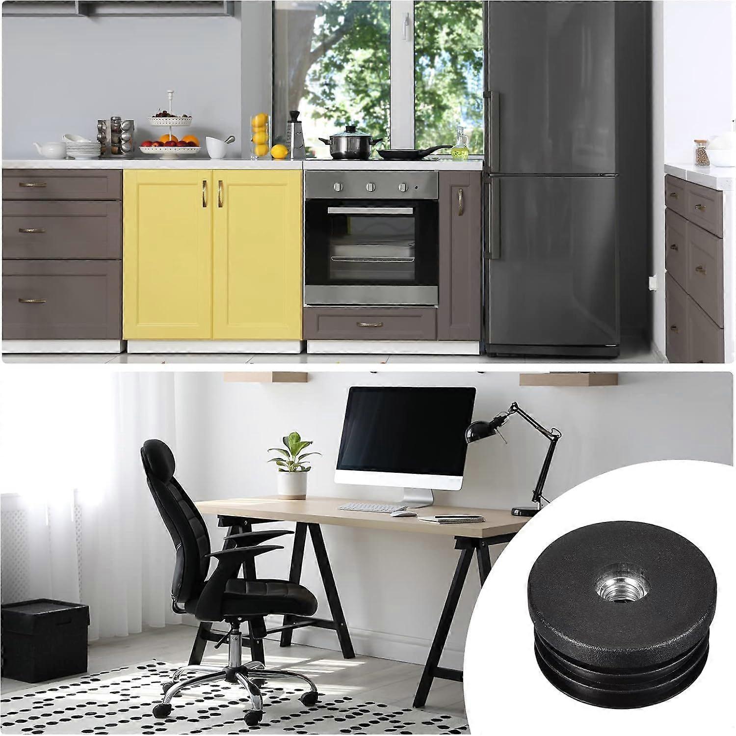 12pcs Inserts for Round Tubes with M8 Thread, for 38mm/1.5" OD Round ...