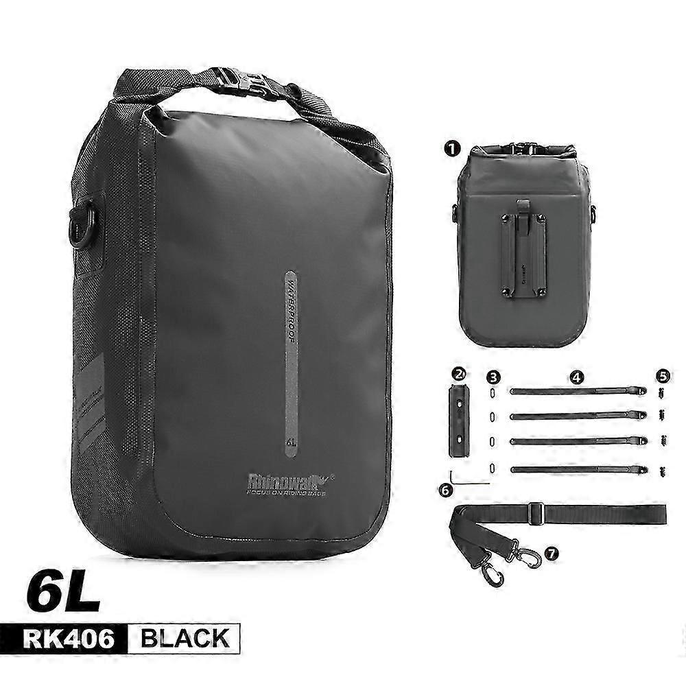 Rhinowalk 4l 6l Bicycle Fork Bag Waterproof Bike Quick Release Bag ...