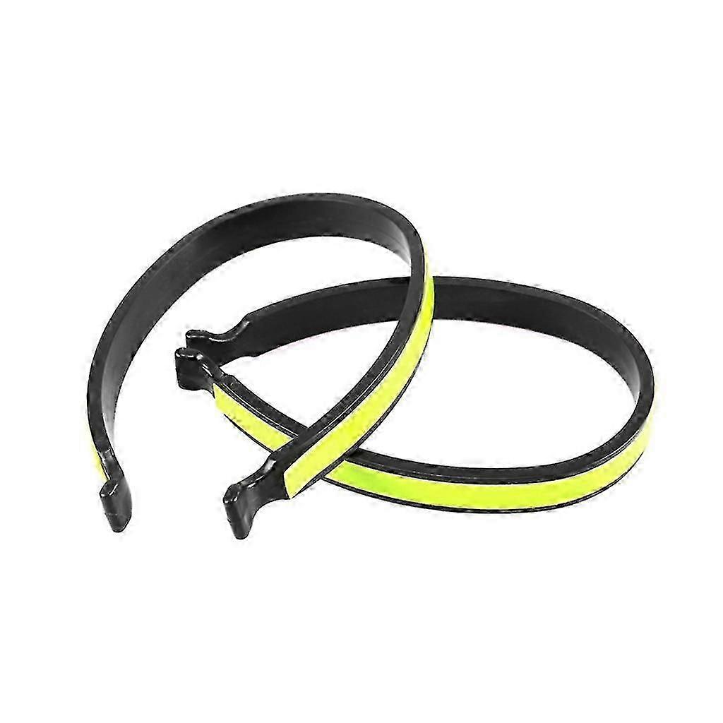 High Visibility Reflective Safety Leg Cuff for Cycling,Running,Outdoor ...