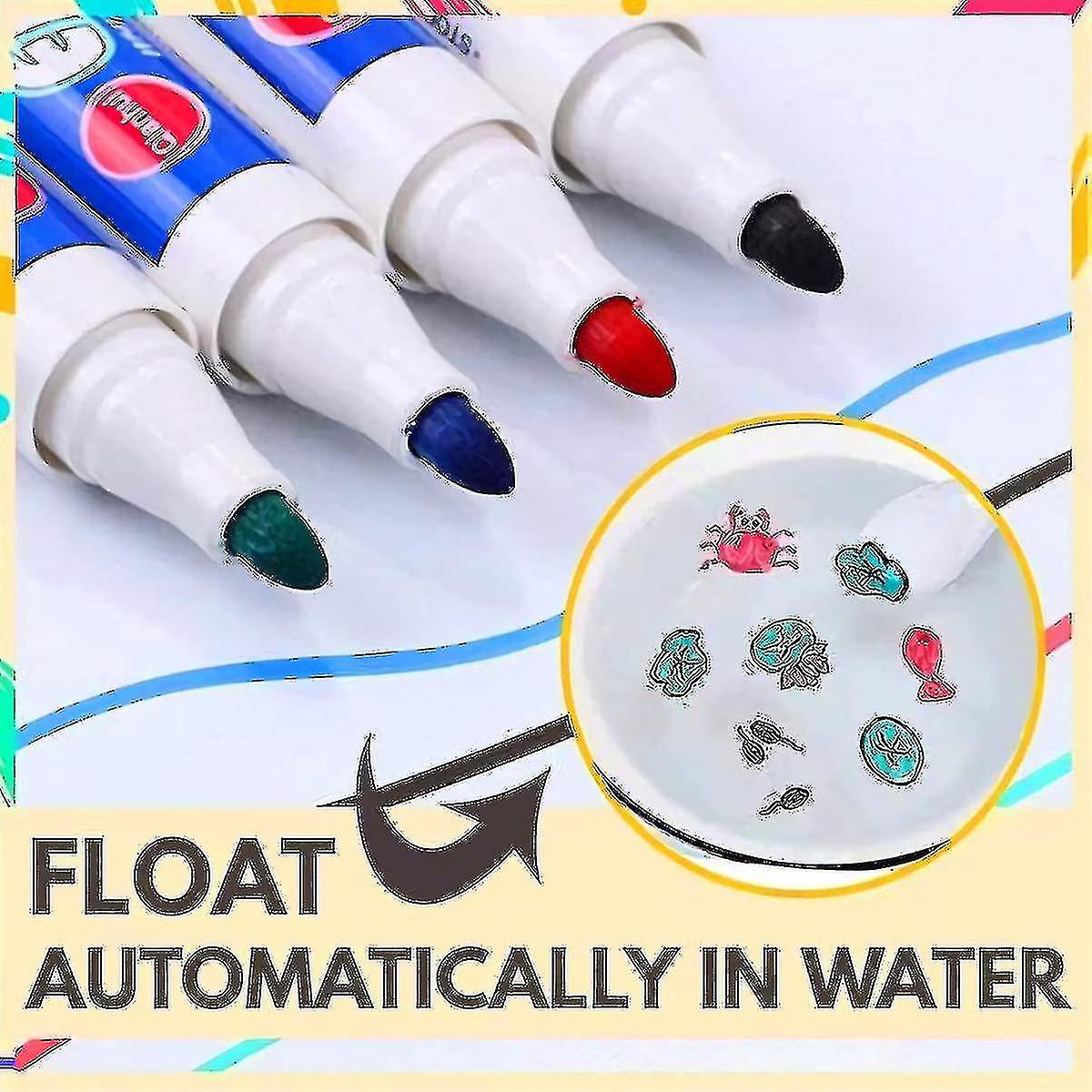 Magical Water Painting Pen, Magic Doodle Drawing Pens 8/12pcs Colors ...