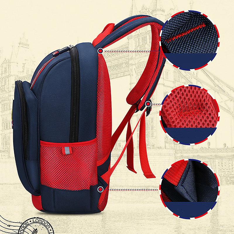 Pupil Students Children England Style Backpack School Bags For Boys ...