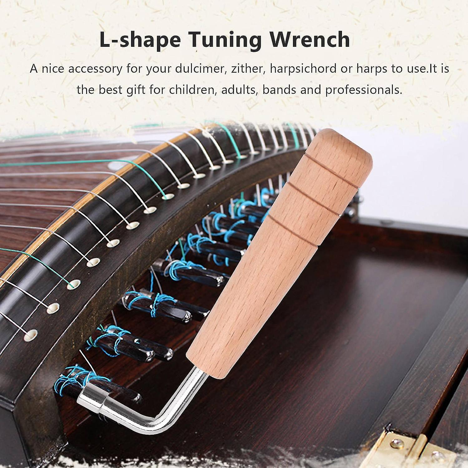 20 Pcs Tuning Pin And 20pcs Rivets,with L-s Tuning Wrench,for Lyre Harp ...