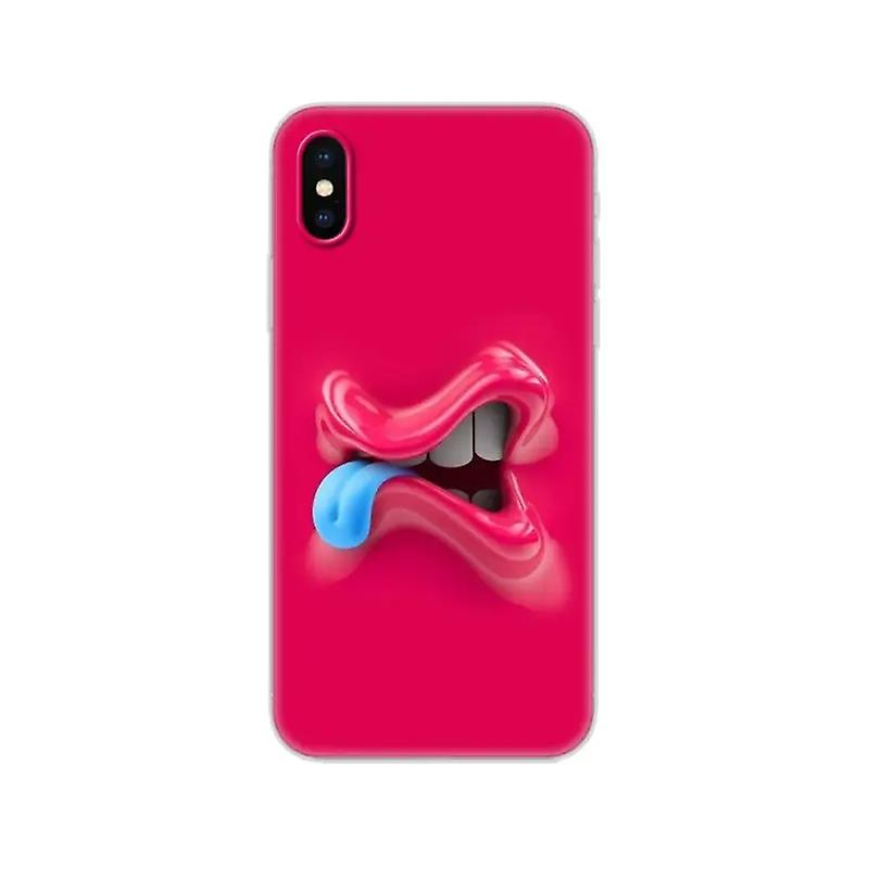 Funny face Emoji Funny Face Case for iPhone XS MAX/X/XS/XR/SE/7/8PLUS ...