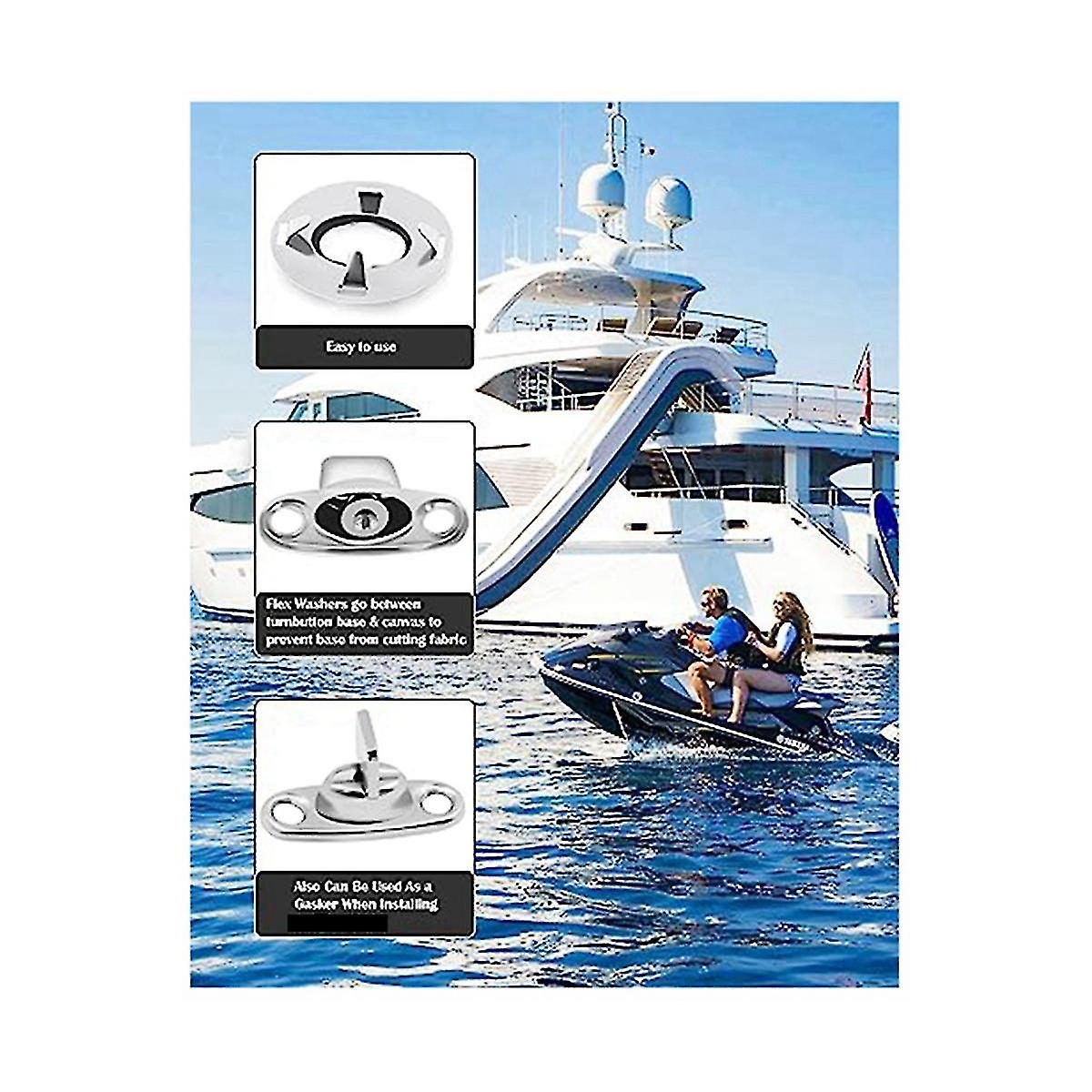 Twist Lock Common Sense Fastener, Metal Turn Buttons for Boats ...