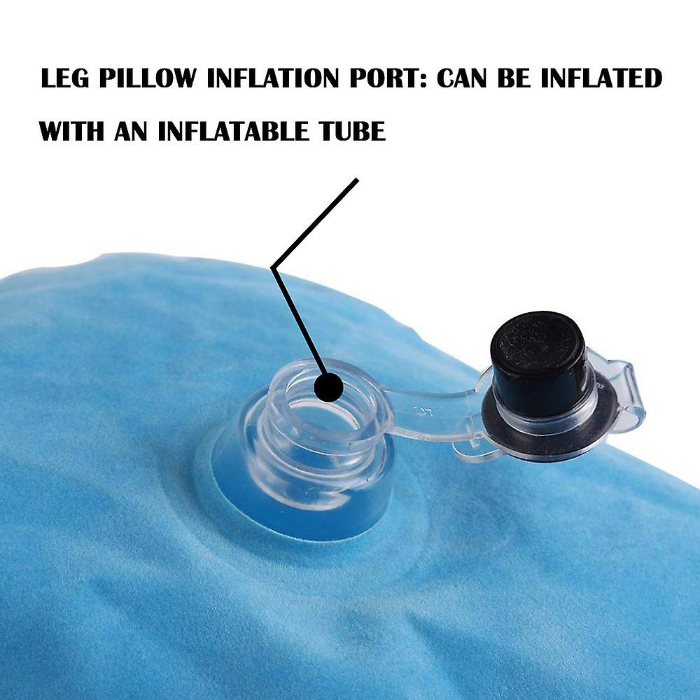 Haiweisi Knee Support Pillow Inflatable Leg Rest Cushion Knee Support ...