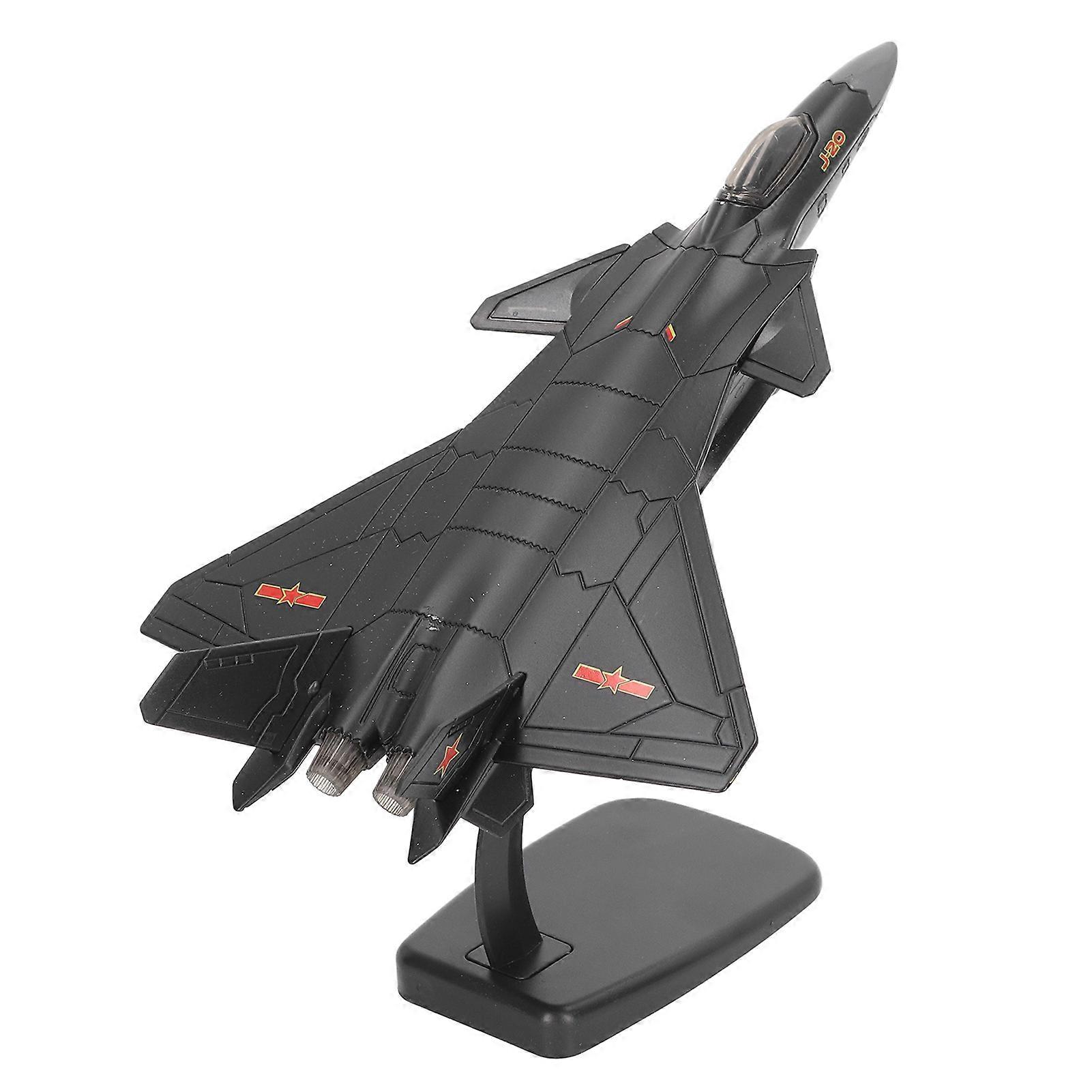 Metal Plane Model Crafted with Stand Accessories Decorative Alloy Metal ...