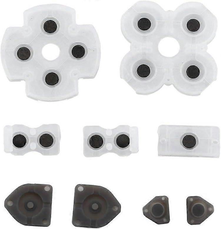 4 Set Silicone Conductive Rubber Pad Keypads for Sony Playstation 4 PS4 ...