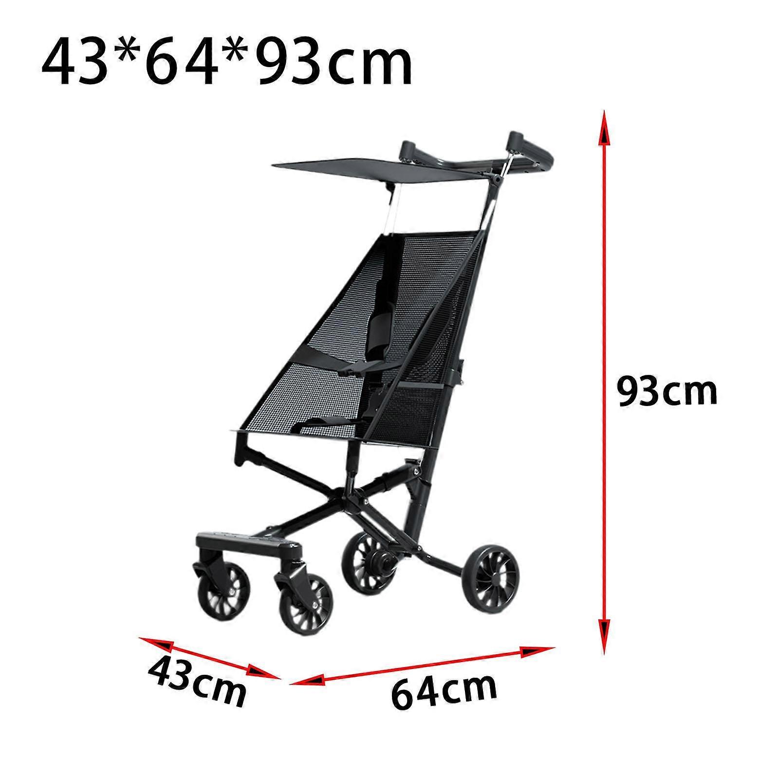 Baby Travel Stroller Multipurpose Double Brakes for Outdoor Airplane ...