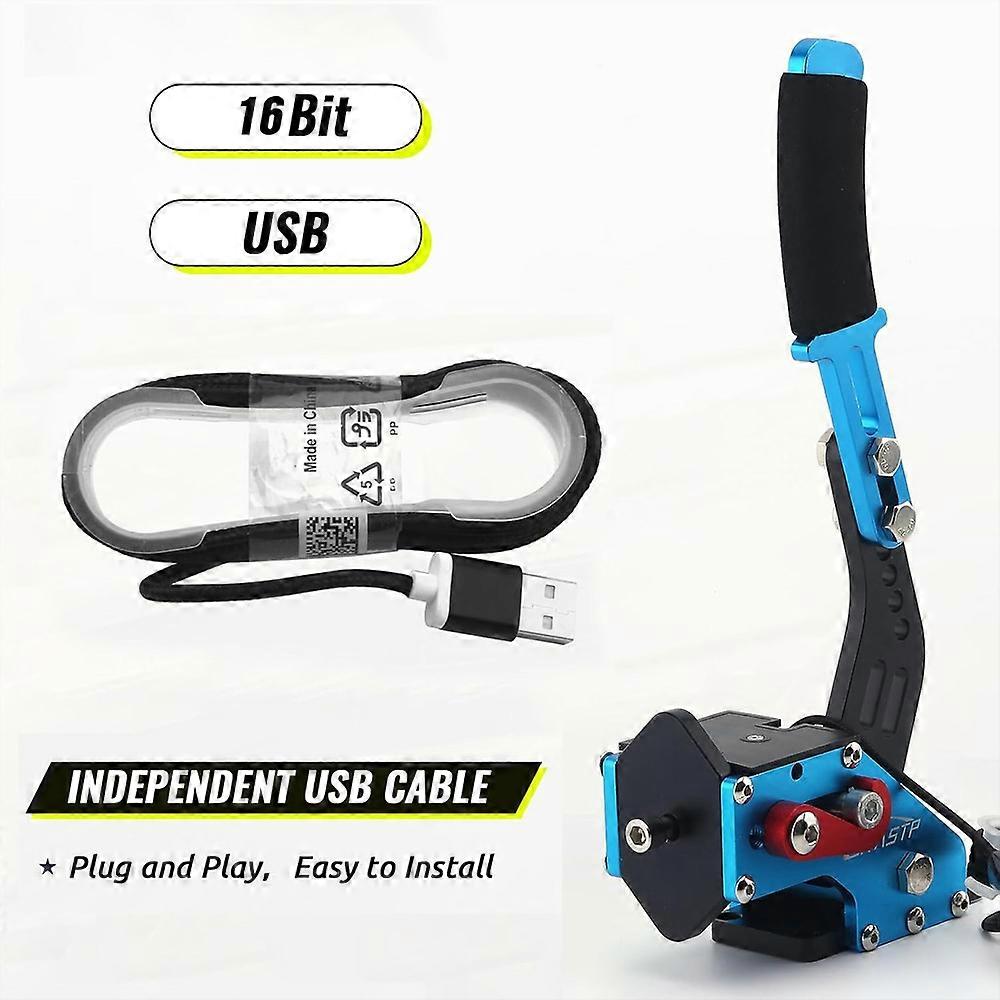 64-bit USB Handbrake, ONE Progressive Sim Racing Game Handbrake for S X ...