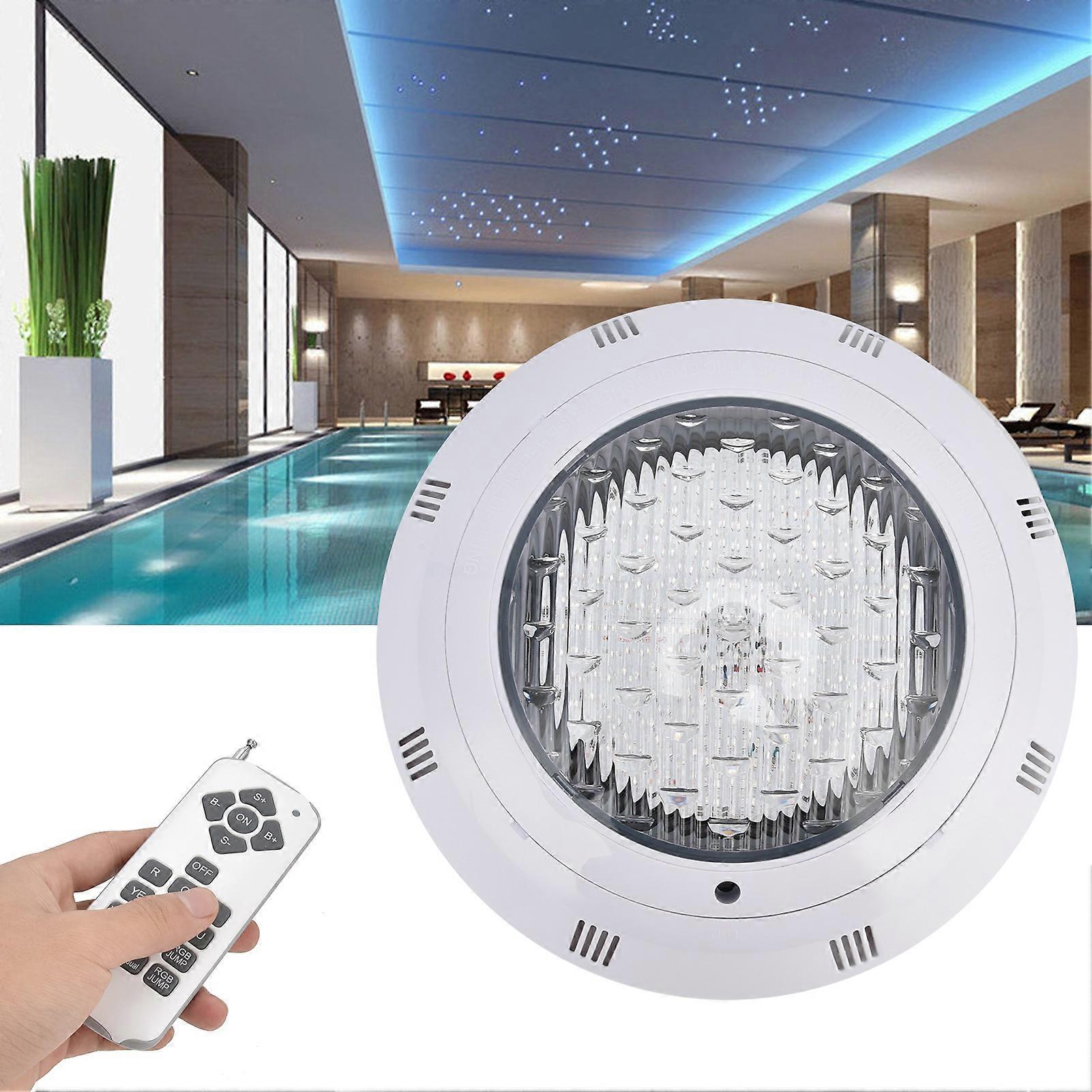 Waterproof LED Swimming Pool Light with RGB 18 Key Remote Control ...