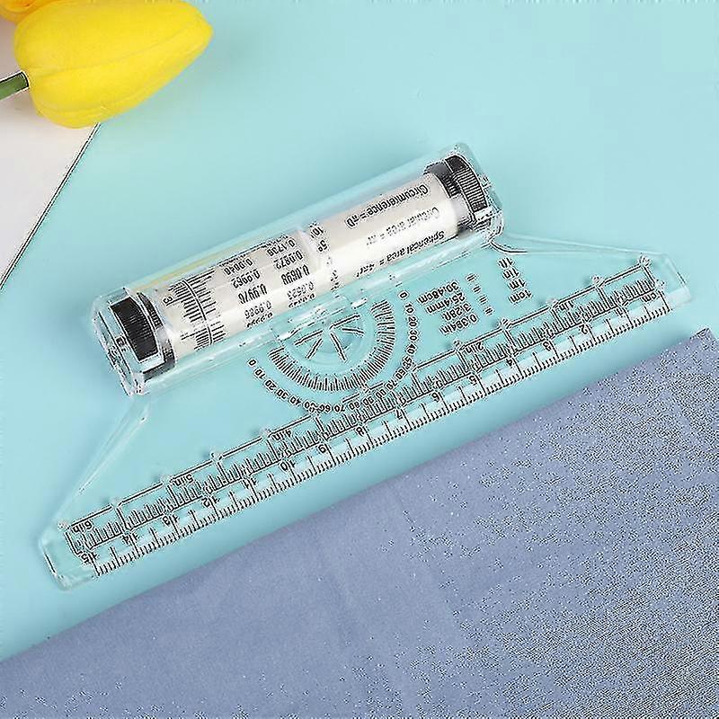 30cm Rolling Parallel Ruler Professional Parallel Roller Ruler ...