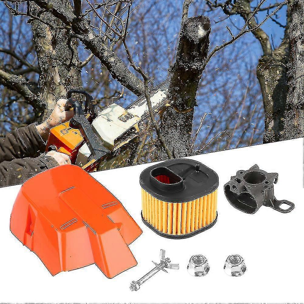 Air Filter Cover Kit Replacement Fits For Husqvarna 362 Special 371 372 ...