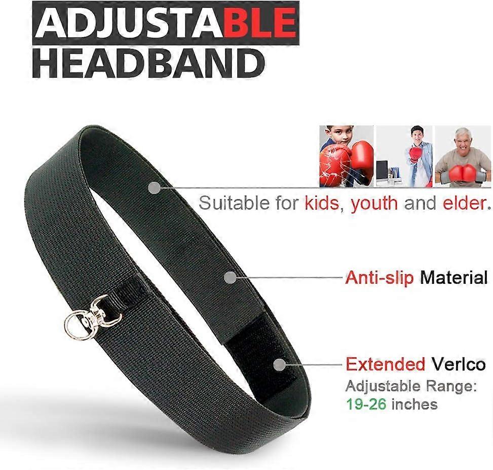 Boxing Reflex Ball Set, Reflex Ball on String with Headband, Reflex ...