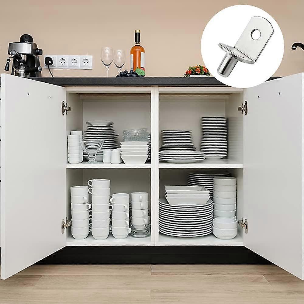 25 Pieces Shelf Support Pegs Metal Shelf Support Pin Shelf Cleats L ...