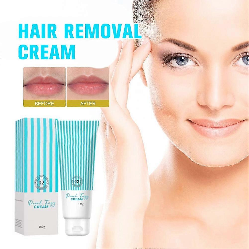 100g Skinetic Peach Fuzz Hair Removal Cream, Peach Fuzz Remover For ...