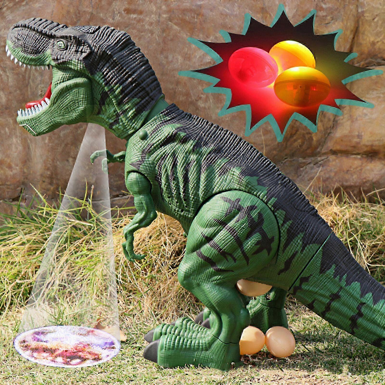 Electronic Gift Toy Dino With Spray Mouth Lay Egg Function For ...