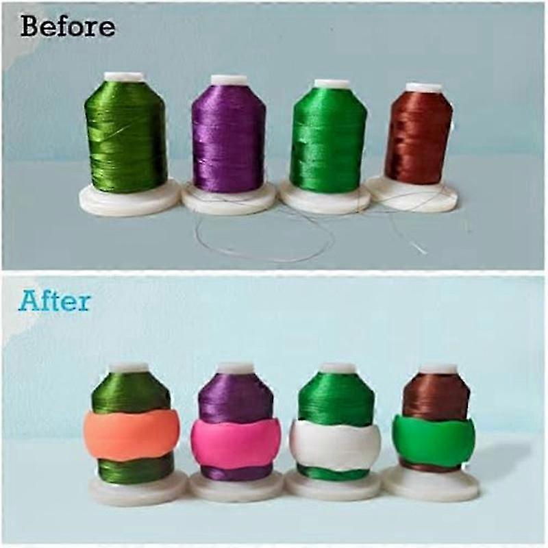 100Pcs Thread Holder/Spool Huggers Keep Thread Spool Neat&Organized for ...