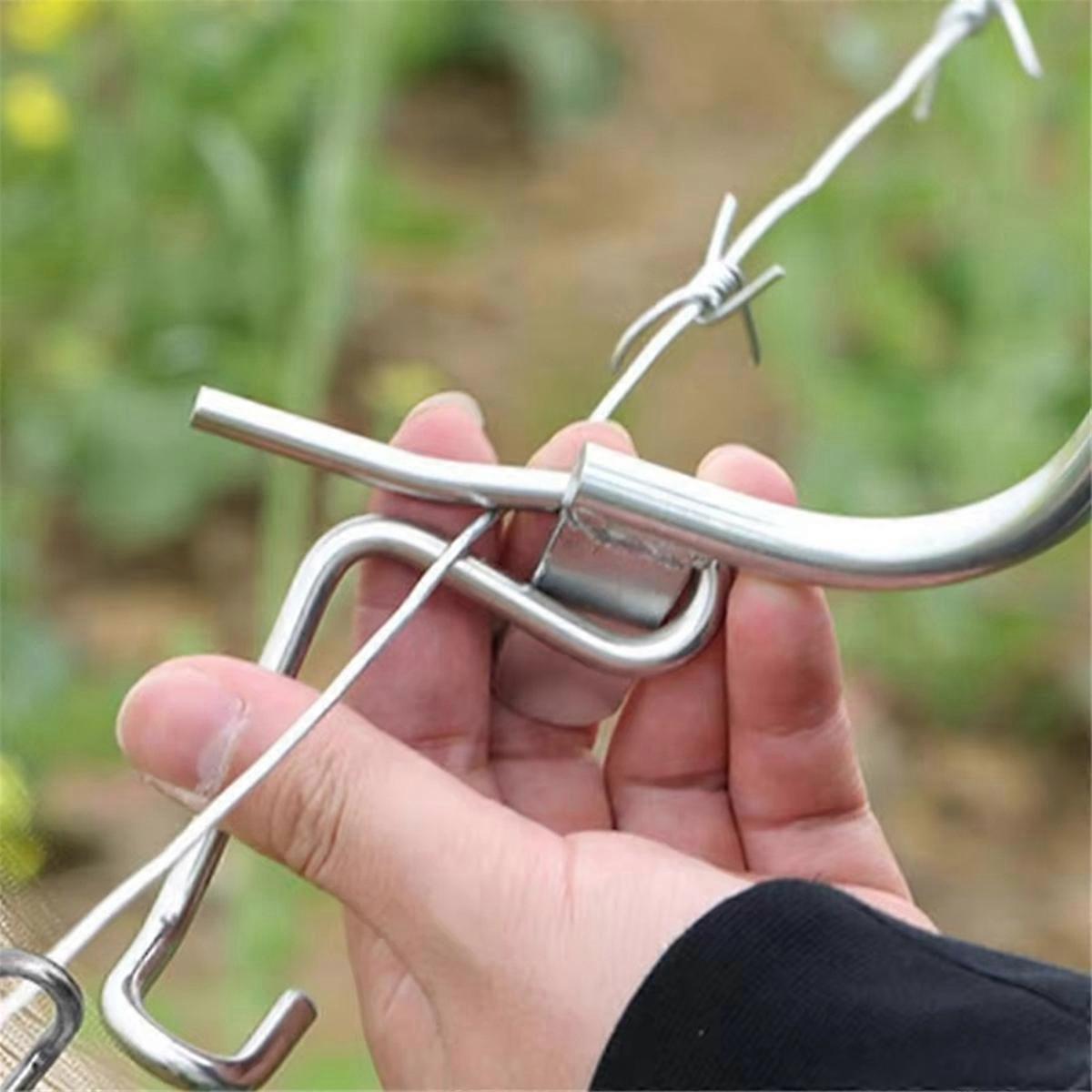 Fence Wire Tensioning Tool 20X Wire Tighteners with Handle Metal ...