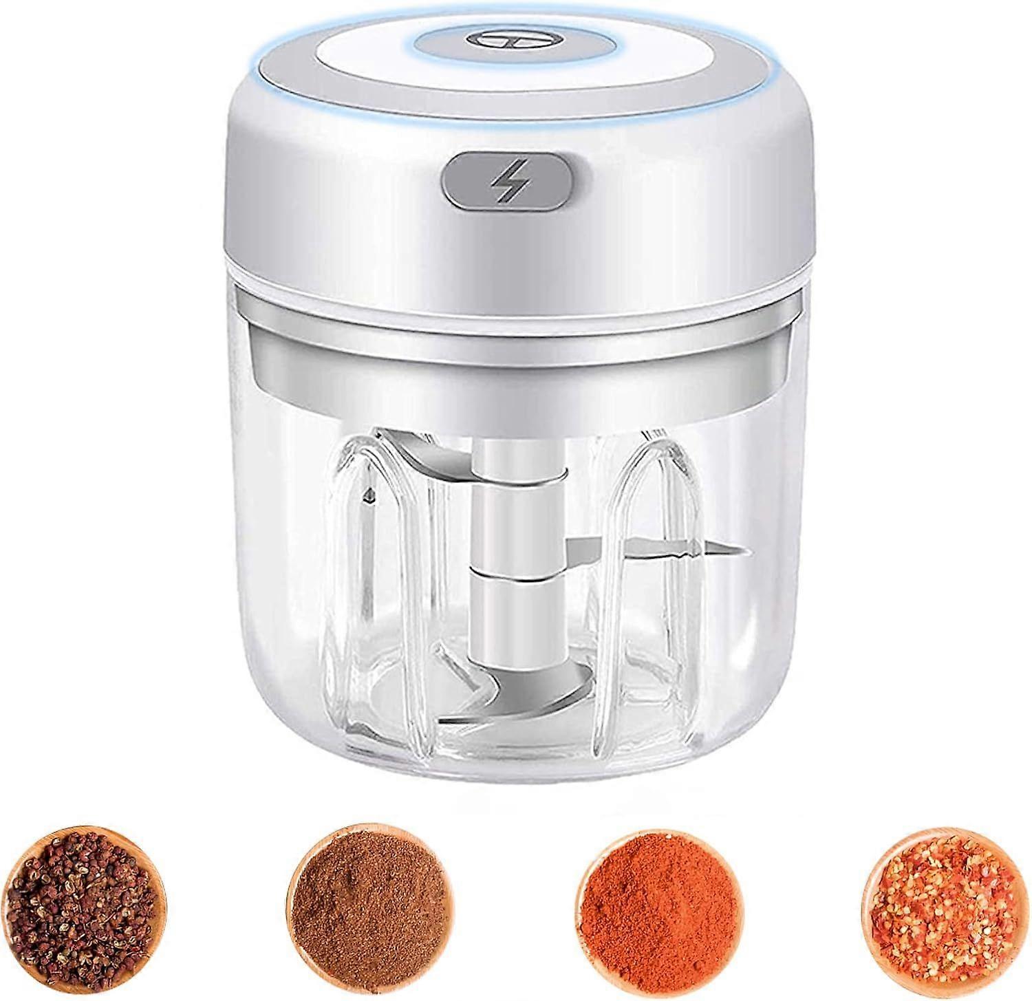Electric Mini Food Chopper, Electric Garlic Chopper, Mini Food ...