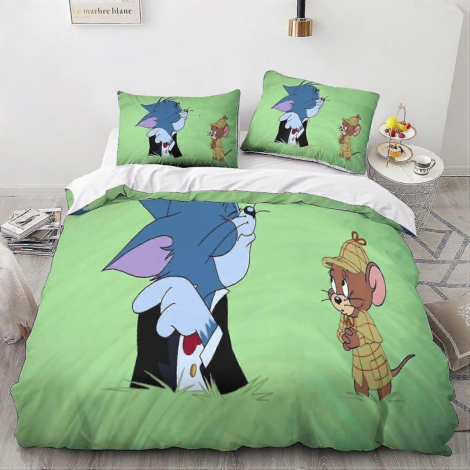 Premium Hidden Zipper Closure Duvet Cover Set - Vibrant 3D Print ...