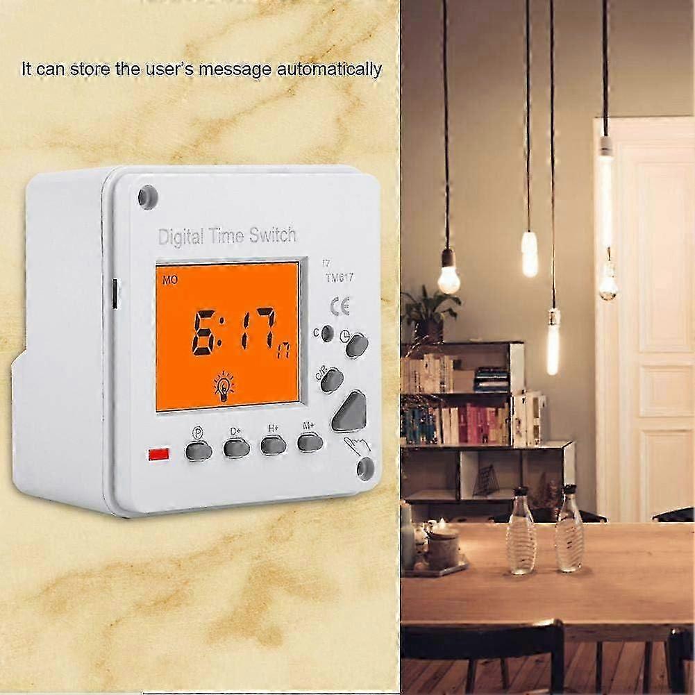 Electronic Timer Digital Timer Programmable Intelligent Control Switch ...