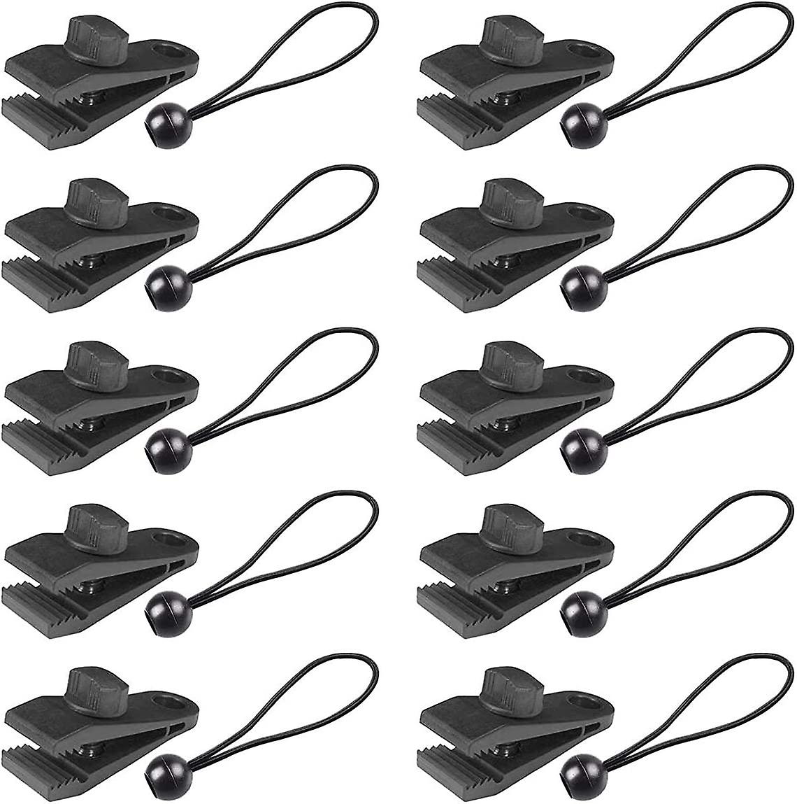 20 Sets Tarp Clip Kits, Heavy Duty Locking Clip, Tent Clip With ...