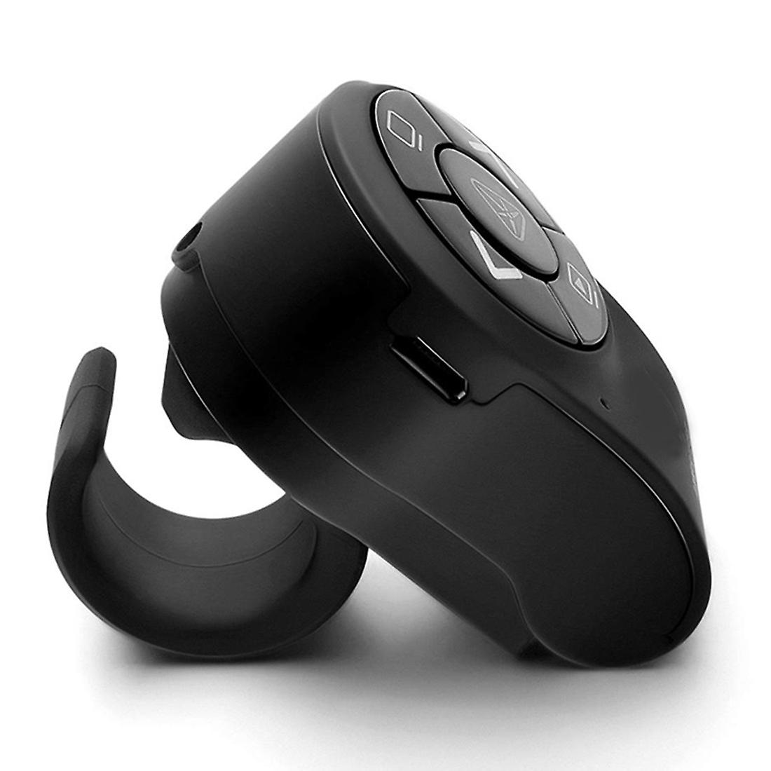 Bluetooth Wireless Presenter, RF 2.4GHz Presentation Clicker, Finger ...