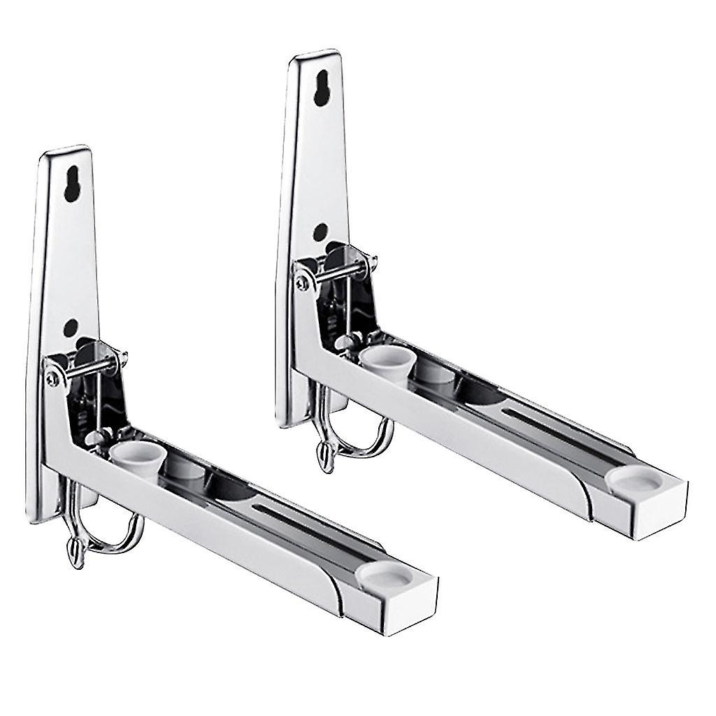 Metal Foldable Adjustable Removable Wall Mounted Microwave Bracke 200mm ...