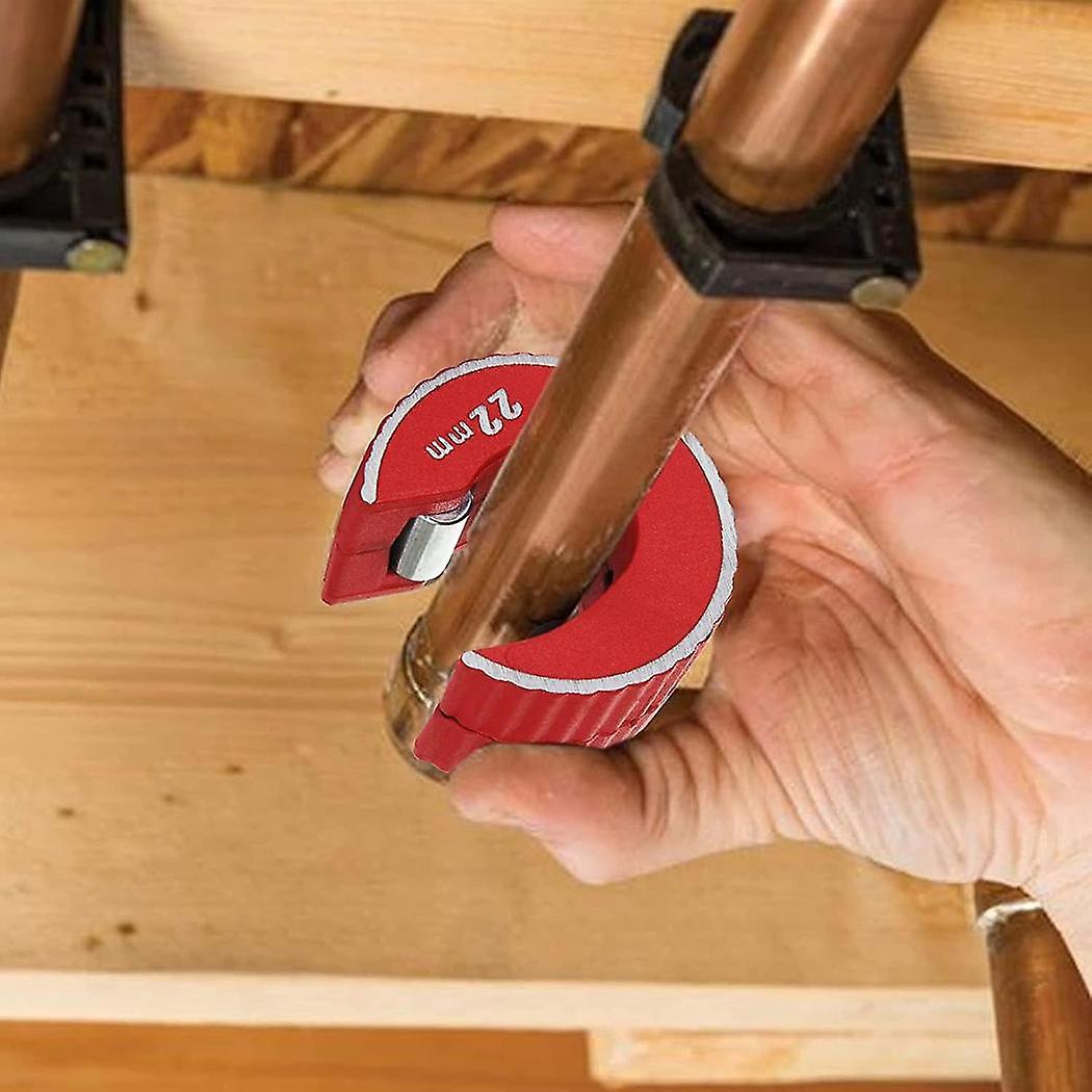 2pcs 15mm & 22mm Copper Pipe Cutter Mini Auto Pipe Slice Tool Zinc Alloy Tube Cutter For Cutting ...