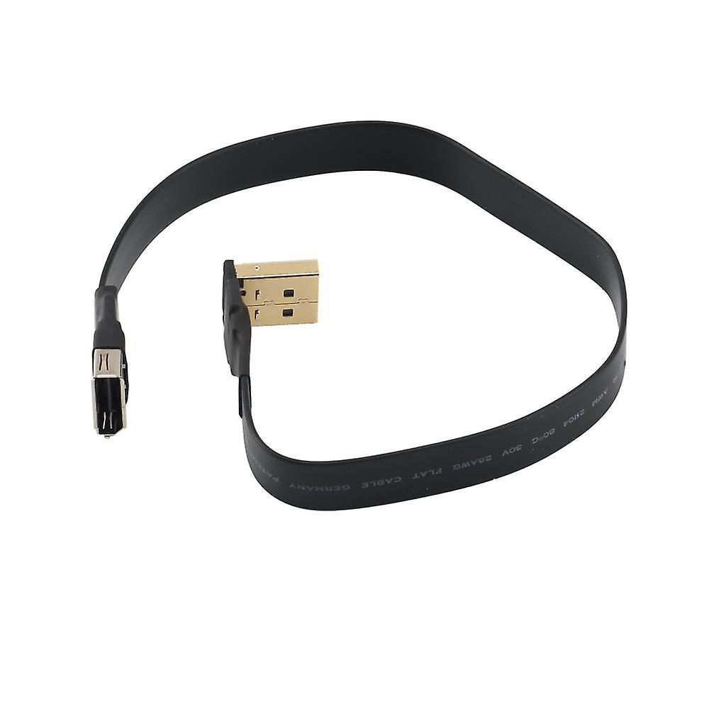 Displayport Ribbon Extension Cable Male-female Flat Emi Shielding Fpc ...