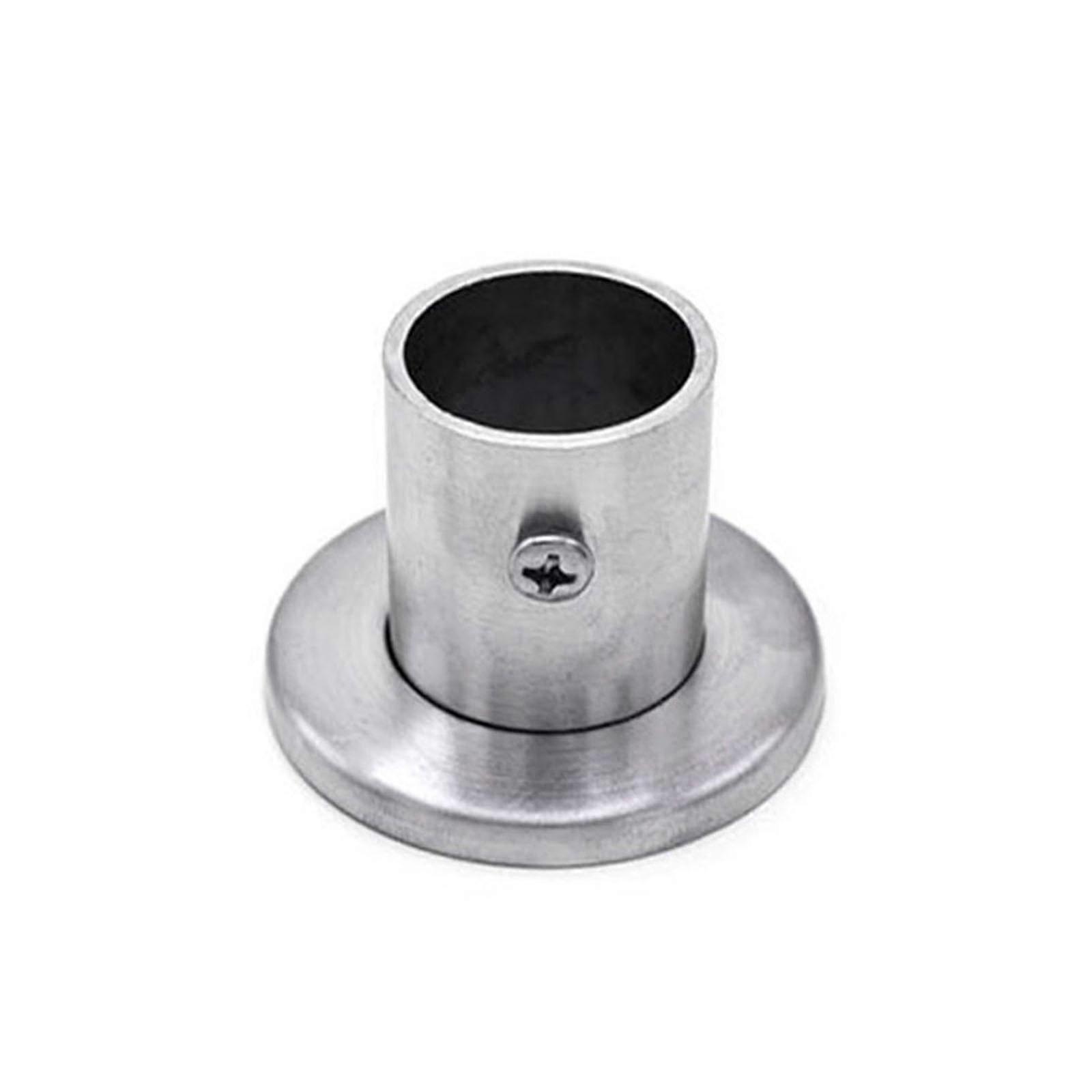 Stainless Steel Closet Rod Flange Holder For Pipe (16mm/19mm/22mm/25mm ...
