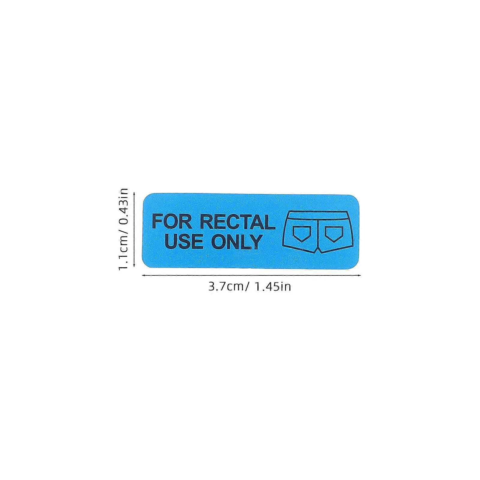 1 Roll Rectal Use Only Stickers Rectal Labeling Stickers Prank Stickers ...